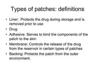 transdermal drug delivery systems.ppt