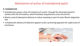 Transdermal drug dleivery sysytem | PPT