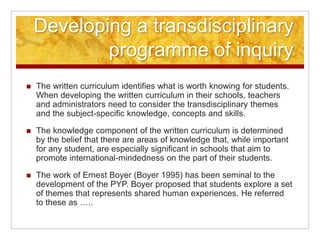 Transdisciplinary | PPT