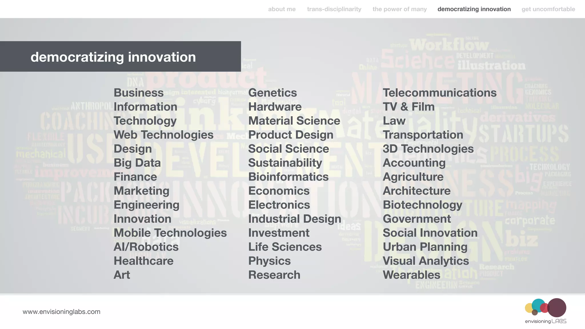 Transdisciplinary innovation - Getting uncomfortable to design the ...