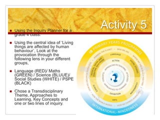 Transdisciplinary curriculum | PPTX