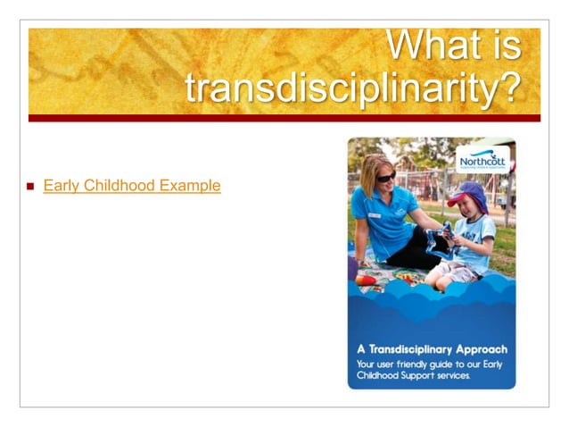 Transdisciplinary curriculum | PPTX