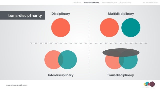 Transdisciplinary innovation