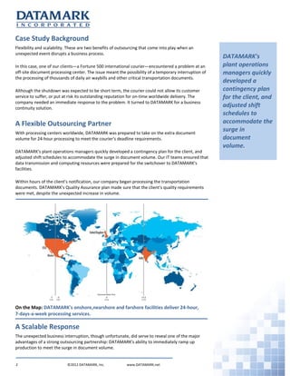 Transportation Document Processing Case Study | PDF
