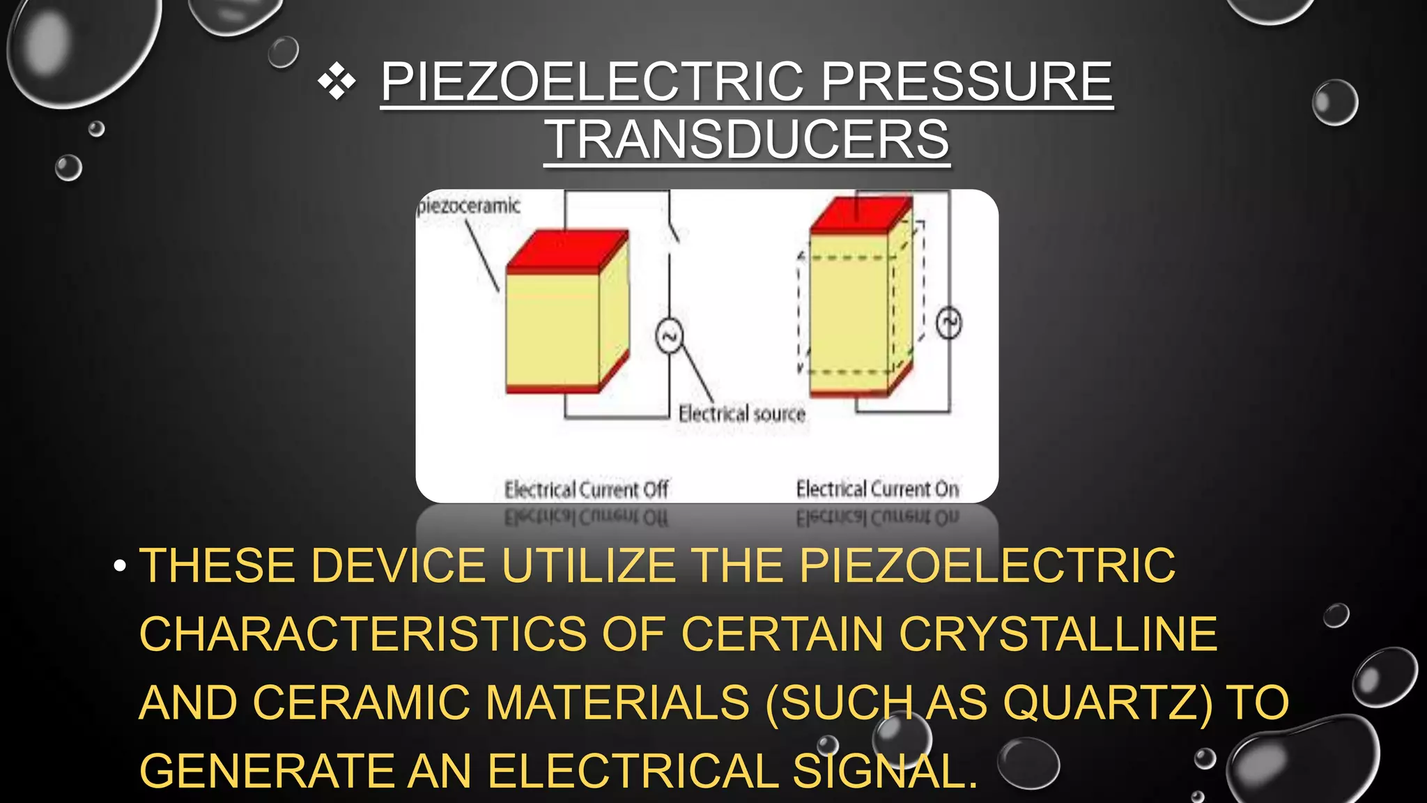 Piezo-electric Transducer | PPTX
