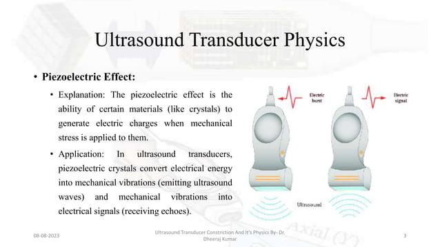 Ultrasound Transducer Constriction And It’s Physics.pptx