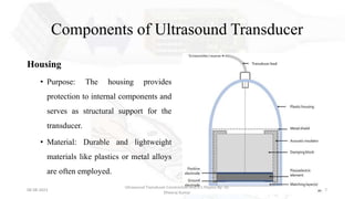 Ultrasound Transducer Constriction And It’s Physics.pptx