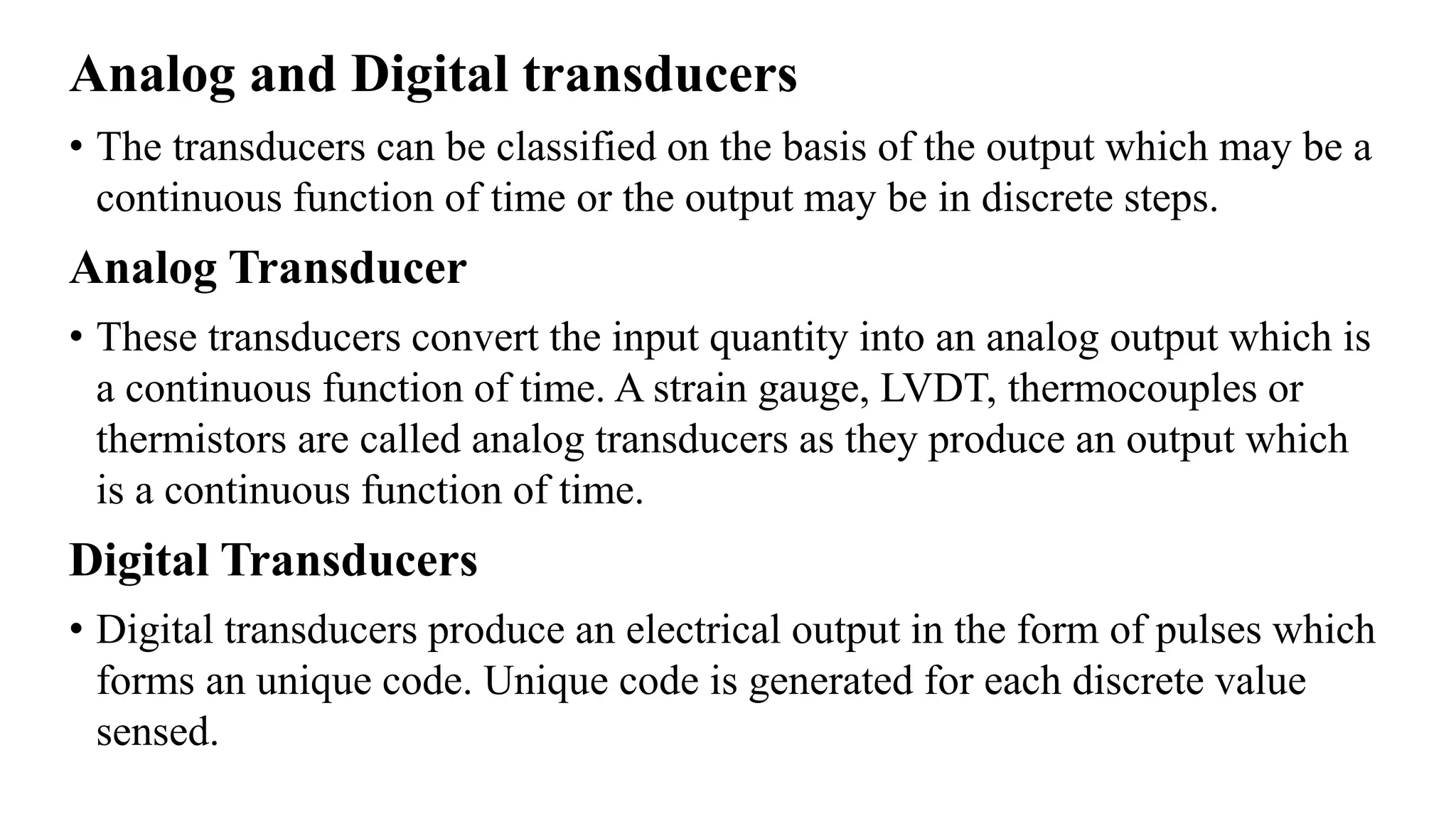 TRANSDUCER INTRODUCTION AND TYPES OF TRANSDUCERS.pptx