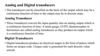 TRANSDUCER INTRODUCTION AND TYPES OF TRANSDUCERS.pptx