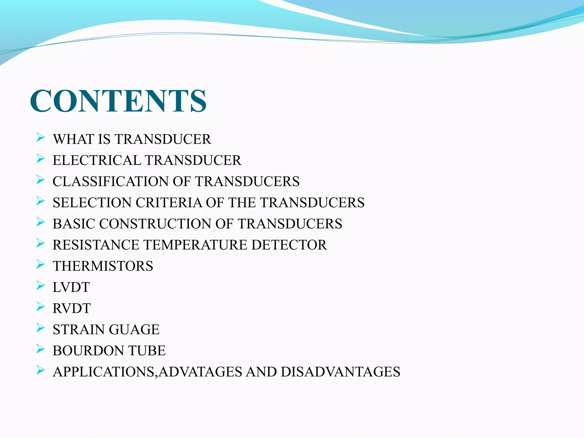 Transducers | PPT