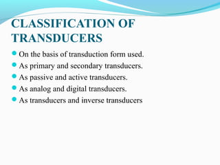 Transducers | PPT