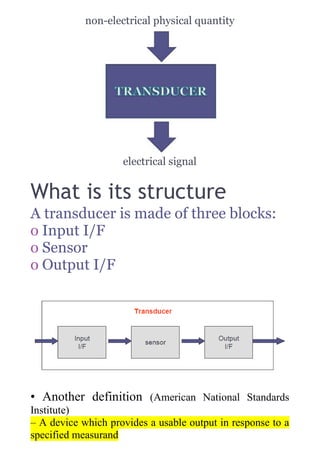 Transducers: a CLIL lesson | PDF