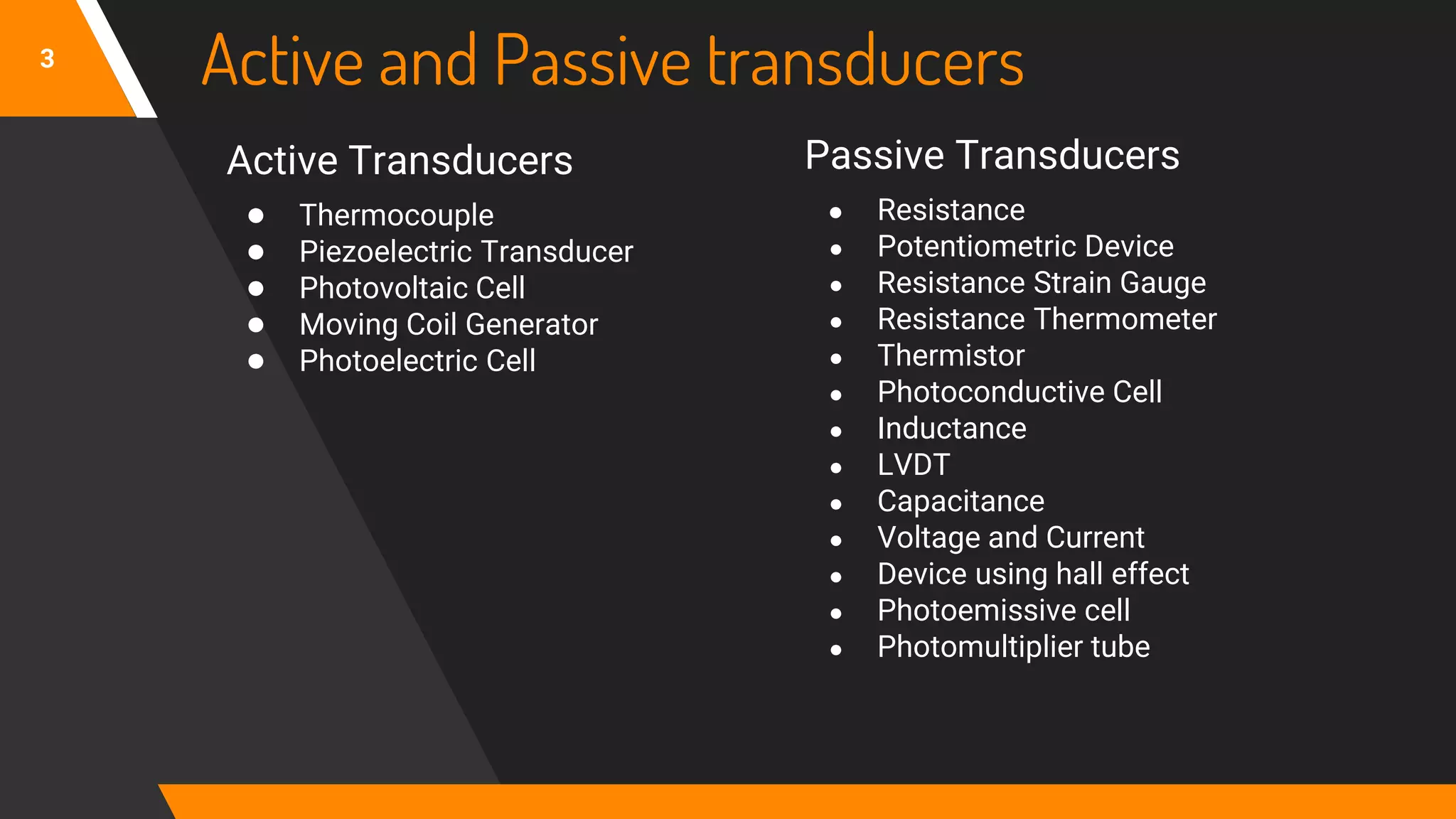 Transducers | PPTX