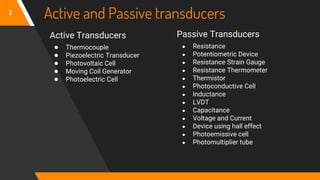 Transducers | PPTX