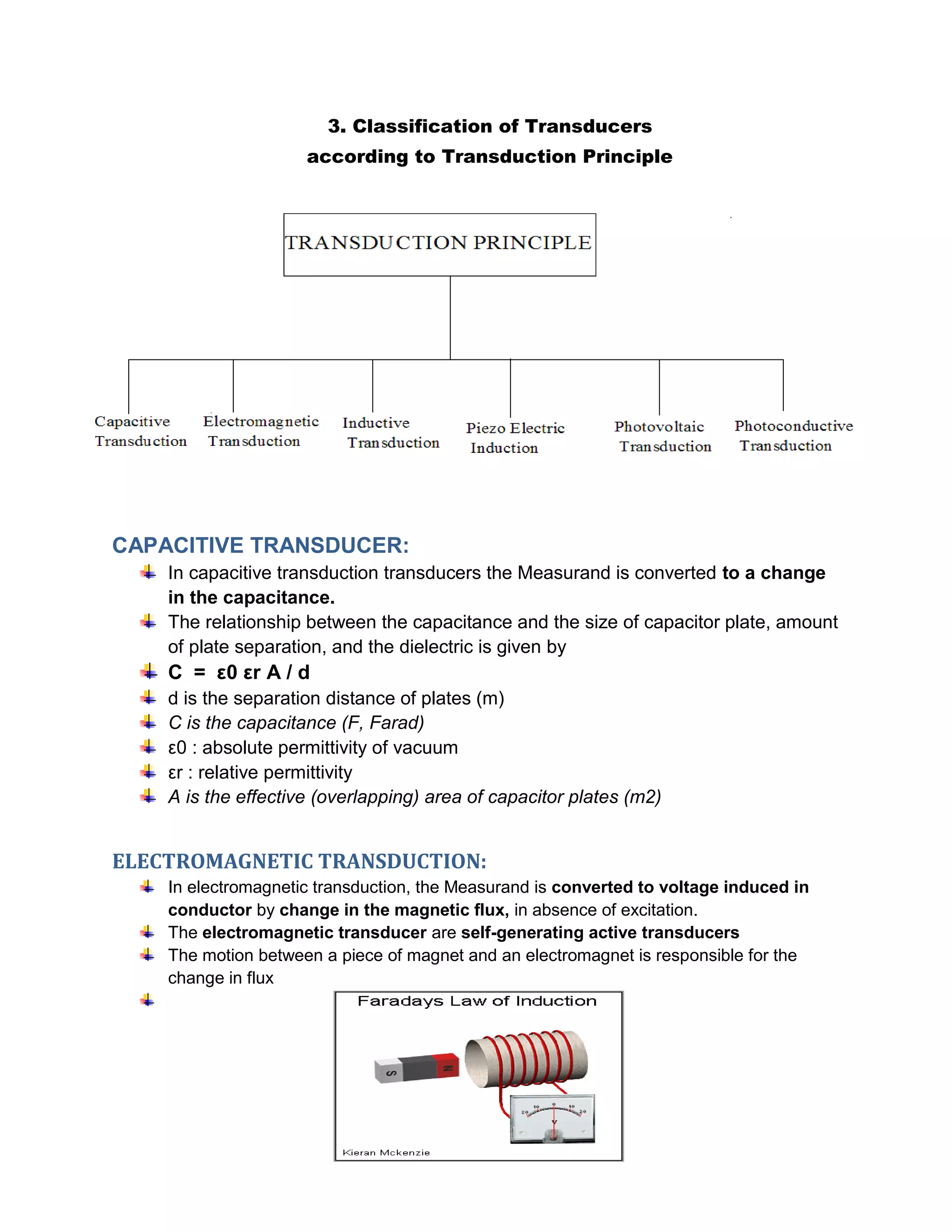 Transducers and it's types | PDF | Physics | Science