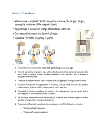 Transducers and it's types | PDF