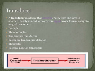 Transducers and its types | PPT