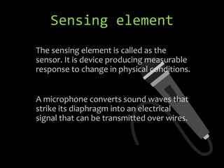 Transducers & transmitters | PPTX