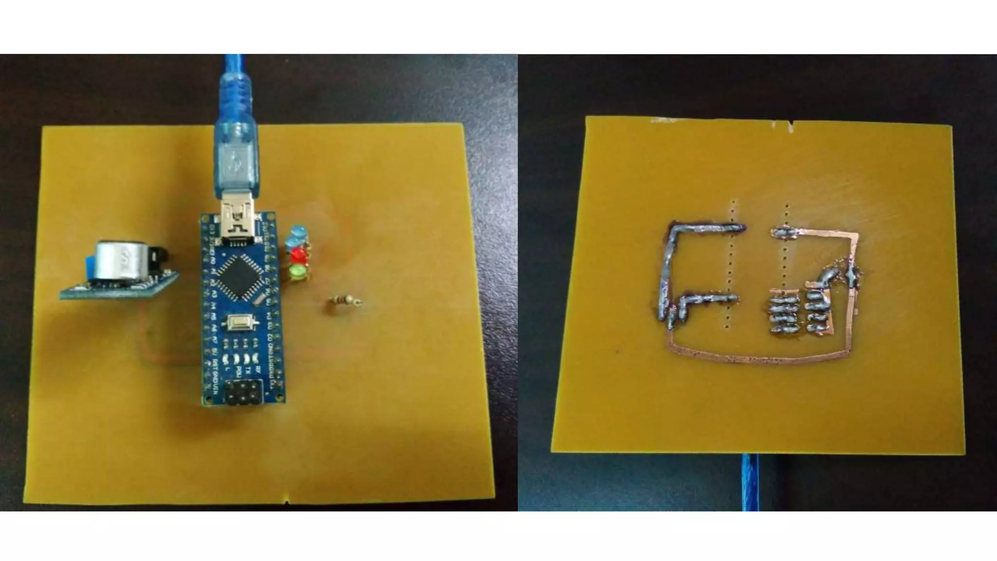Transducer using PCB (Sound-to-light Conversion and Loudness ...