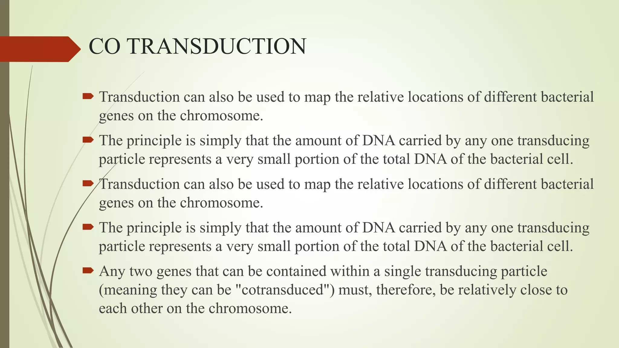 Transduction | PPTX