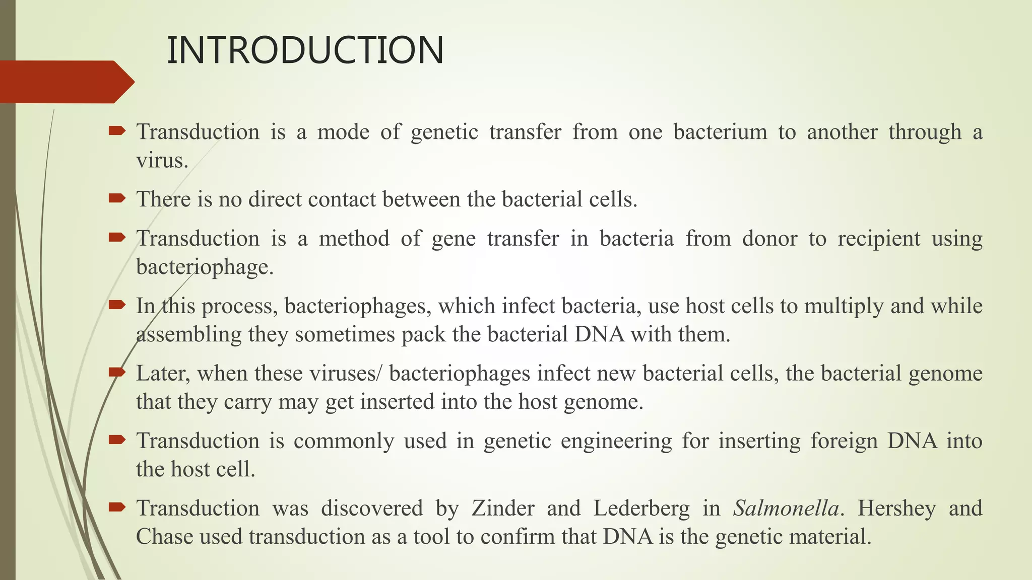Transduction | PPTX