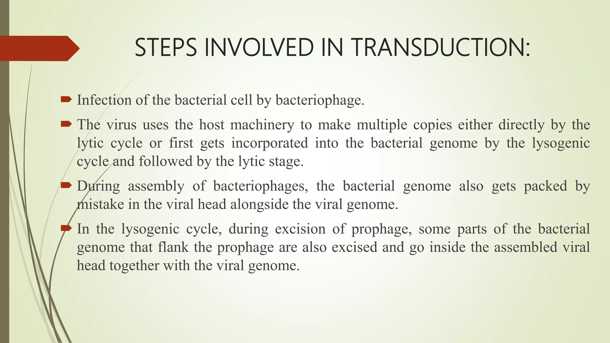 Transduction | PPTX