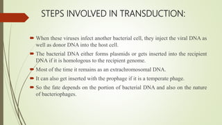 Transduction | PPTX
