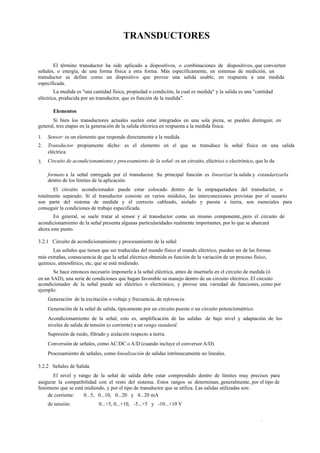 Transductores | PDF