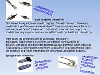 Transductores eléctricos carlos avendaño | PPTX