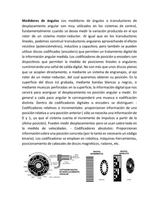 Transductores y actuadores | DOCX