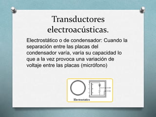 Transductores y sensores | PPTX