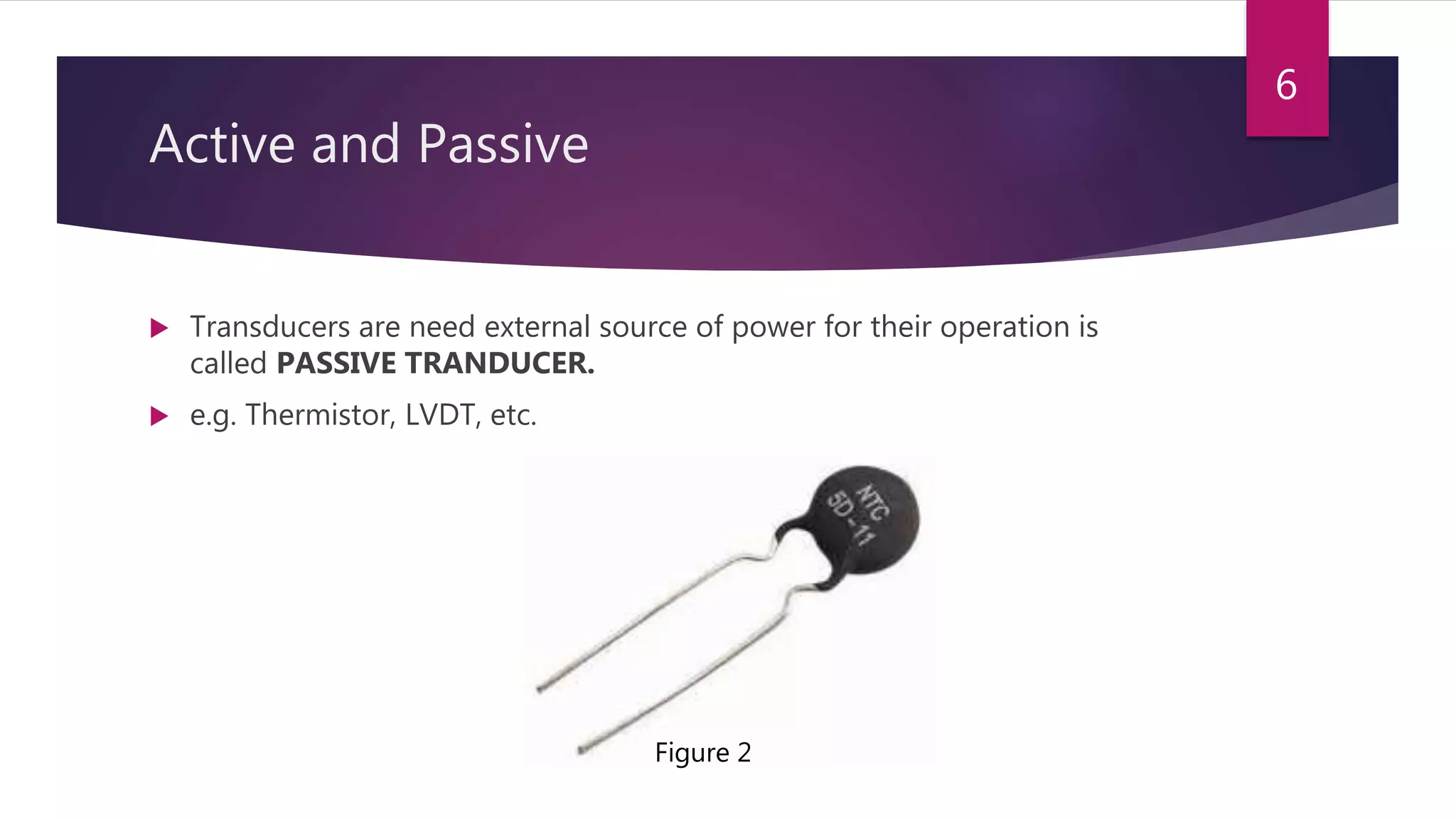 Type of Transducers | PPTX