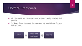 Type of Transducers | PPTX
