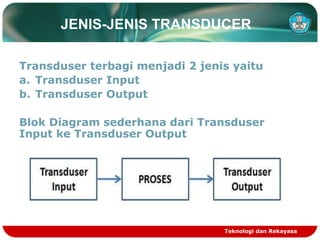Sensor dan transduser-materi PRE kelas XI TAV | PPTX