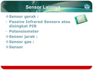 Sensor dan transduser-materi PRE kelas XI TAV | PPTX
