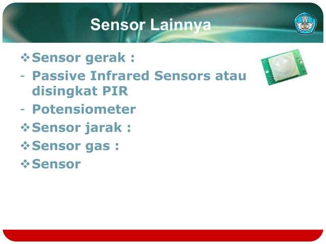 Sensor dan transduser-materi PRE kelas XI TAV | PPTX