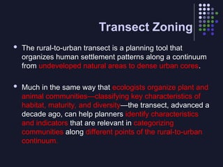 Transect urban model- detailed zoning.ppt