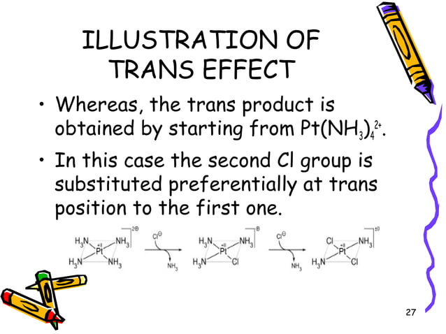 Trans effect | PPT | Chemistry | Science