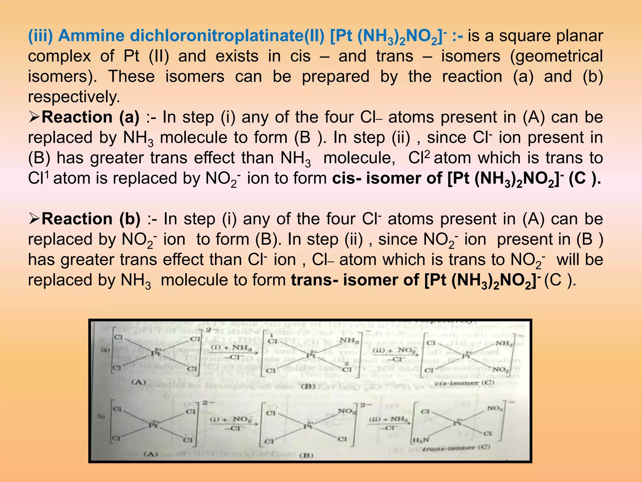 Trans effect And Its Applications | PPTX
