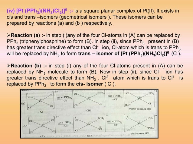 Trans effect And Its Applications | PPTX