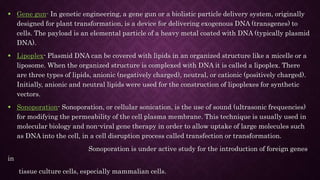 Transgenic animals and process to make transgenic animals | PPTX