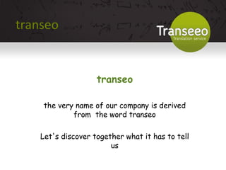 Transeo | POT