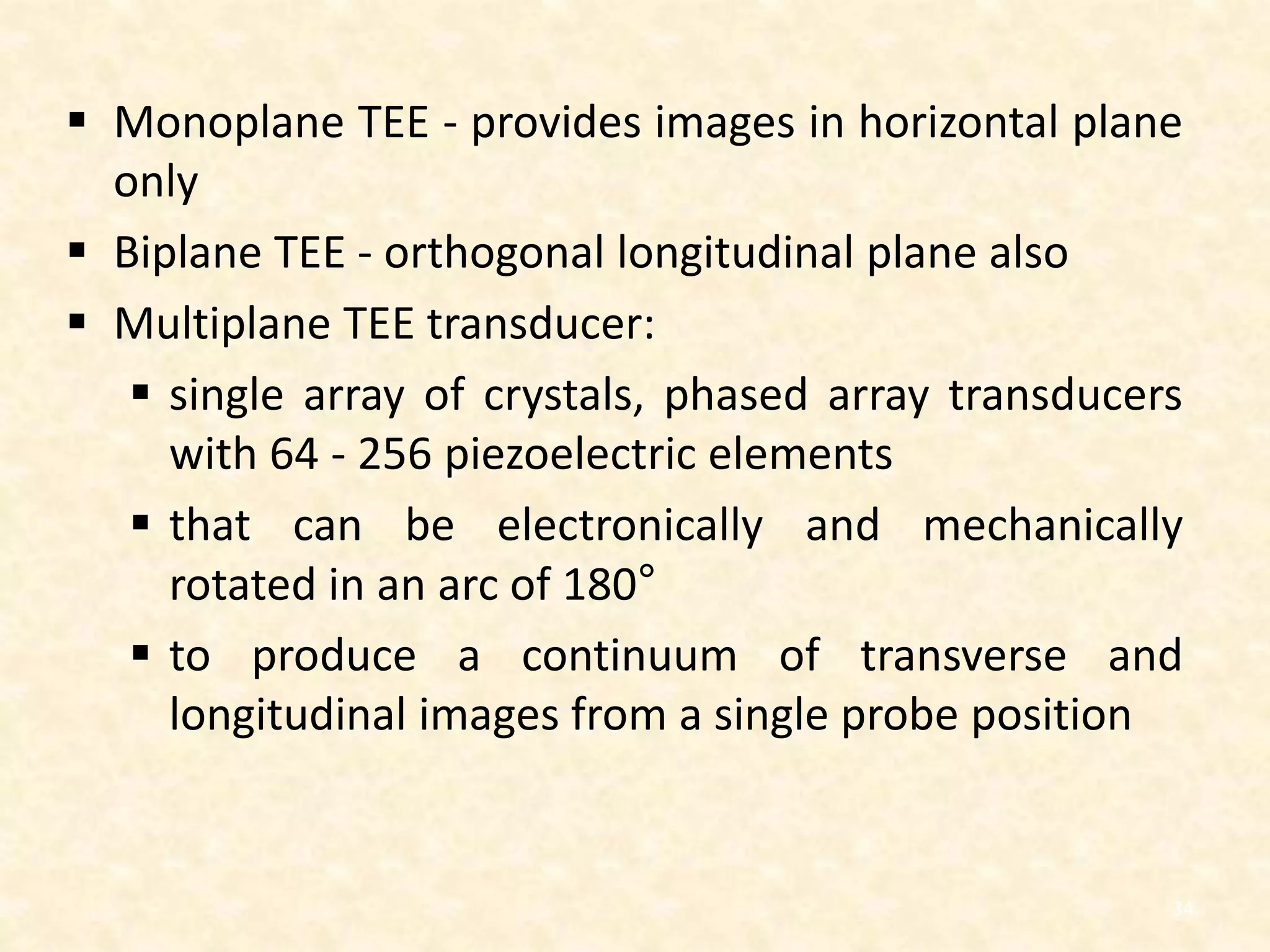 Transesophageal echocardiography | PPSX