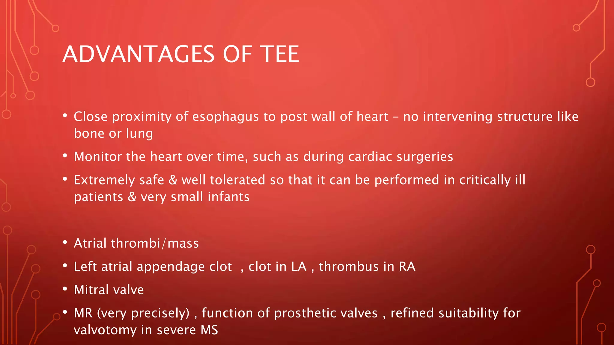 Transesophageal echocardiography | PPTX