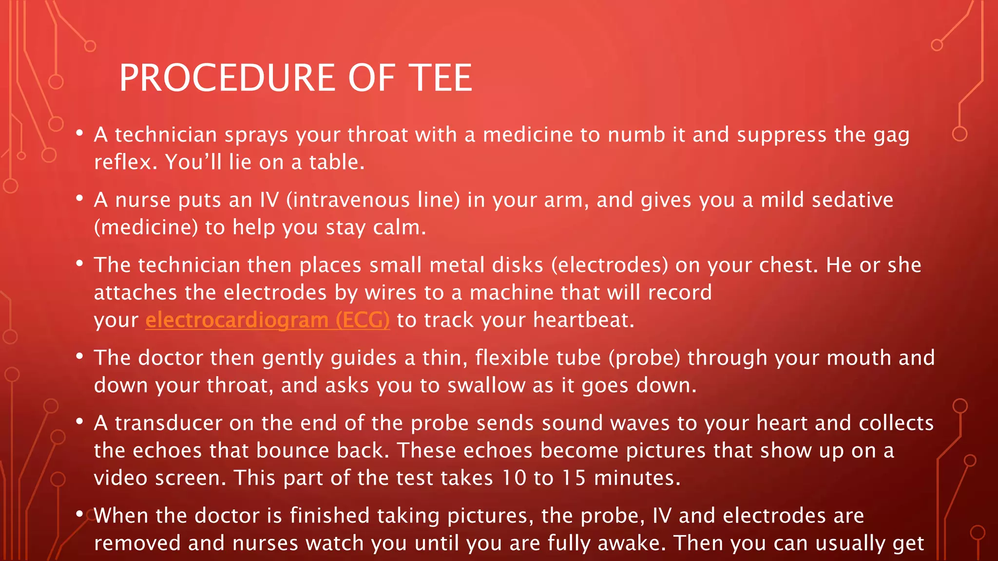 Transesophageal echocardiography | PPTX