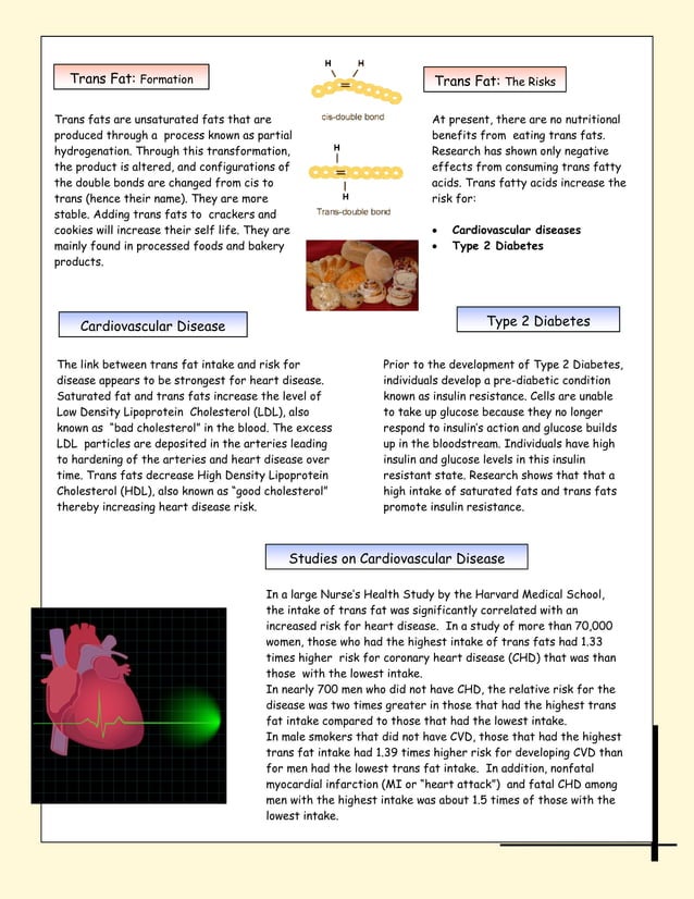 Trans fats | PDF