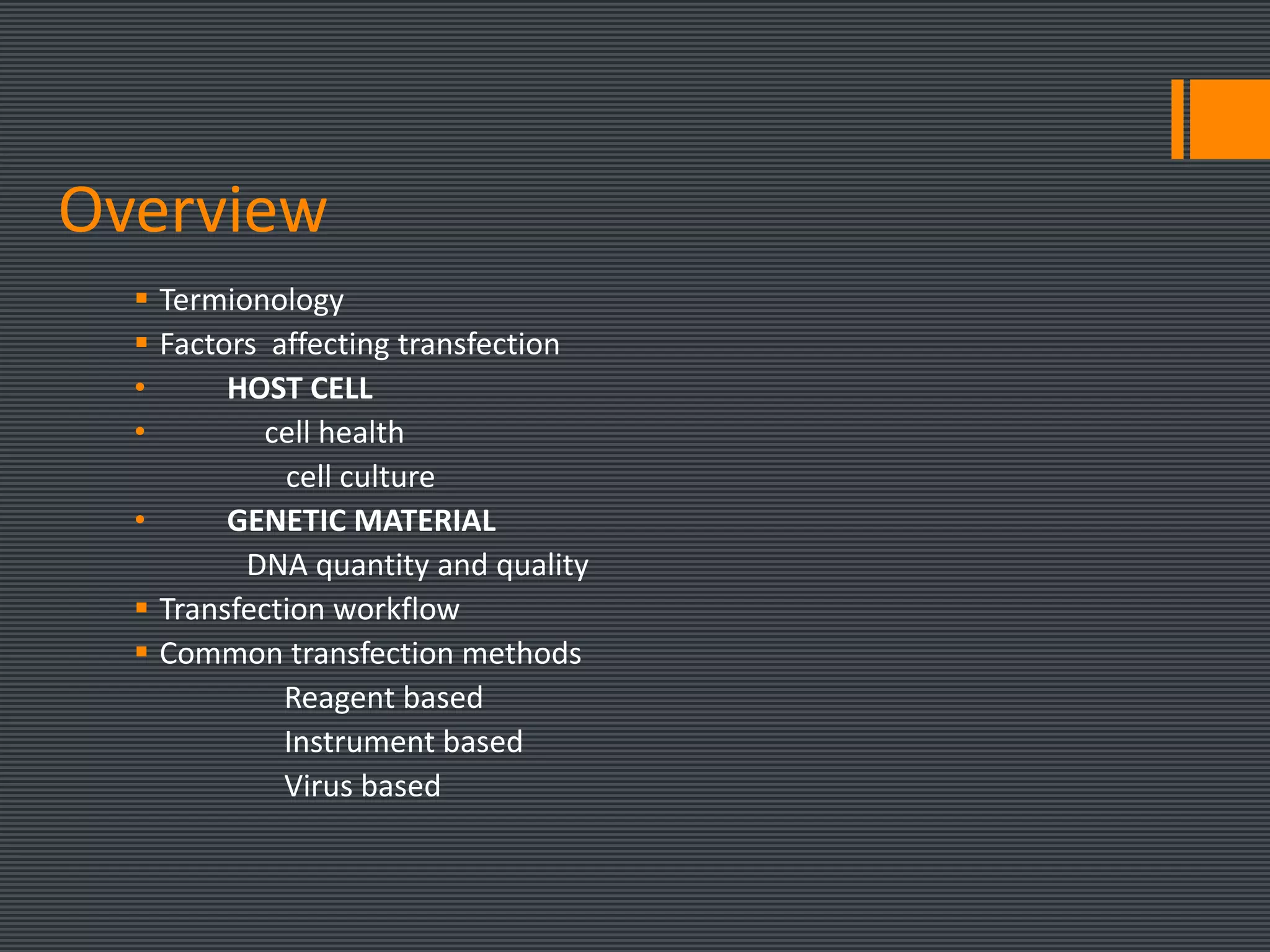 Transfection | PPTX