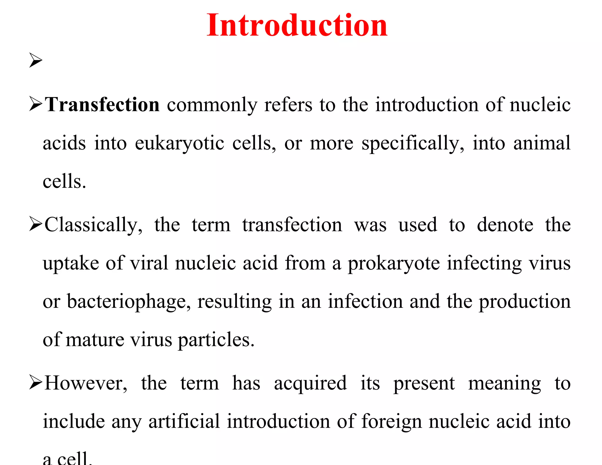 Transfection | PPT