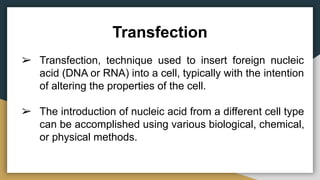 Animal Biotechnology - Transfection and types.pdf