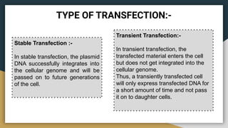 Animal Biotechnology - Transfection and types.pdf